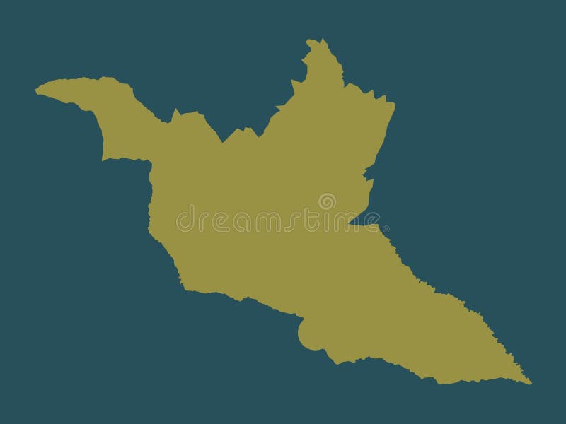 Matabeleland South, Zimbabwe. Solid. No Legend Stock Illustration ...