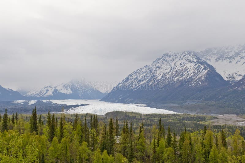 Matanuska Glacier stock image. Image of view, scenic - 11840863