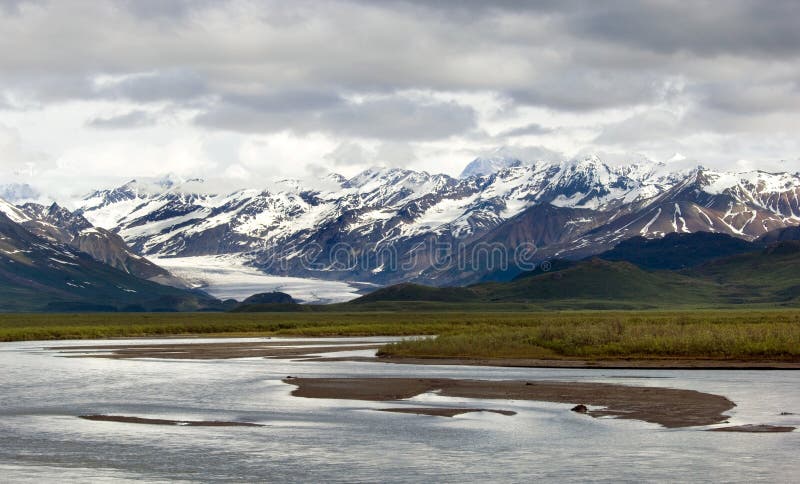 Matanuska Glacier melting stock image. Image of climatic - 93578685