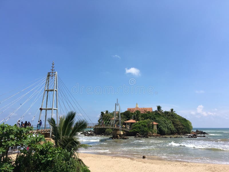 Matara Paravi Duwa Temple stock photo. Image of buddhism - 73824254