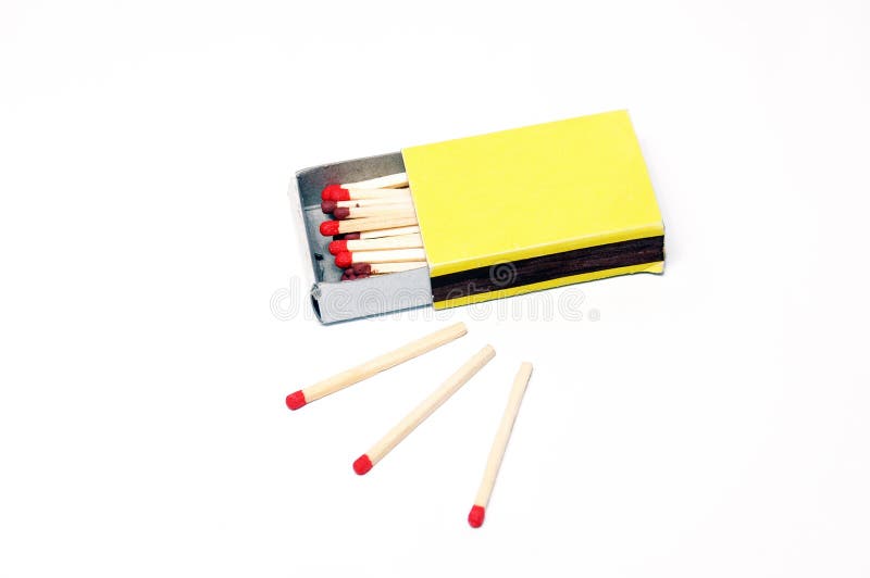 Match box stock image. Image of dangerous, flame, brown - 1097327