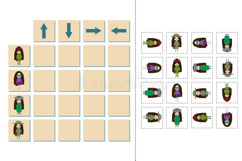 Preschool worksheet stock illustration. Illustration of cartoon - 256884717