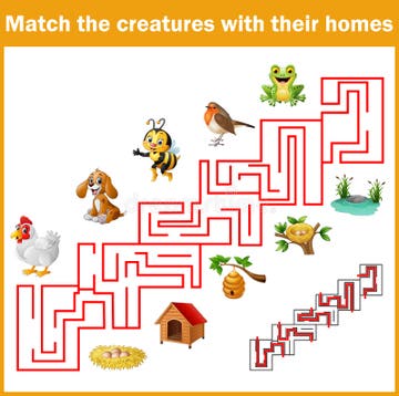 River Maze Puzzle Stock Illustrations – 140 River Maze Puzzle Stock ...