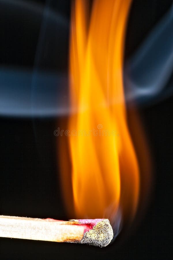 Match and fire stock image. Image of digitally, effect - 29636813