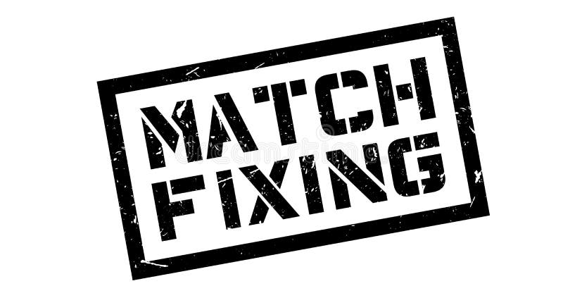 Match Fixing rubber stamp stock illustration. Illustration of match ...