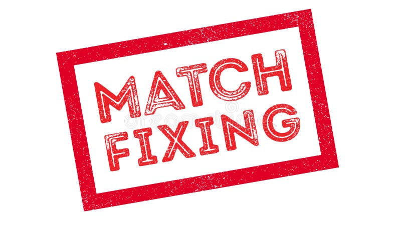 Match Fixing rubber stamp stock illustration. Illustration of fixing ...