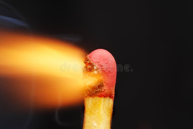 Match flare stock photo. Image of matchbox, burning, home - 196352