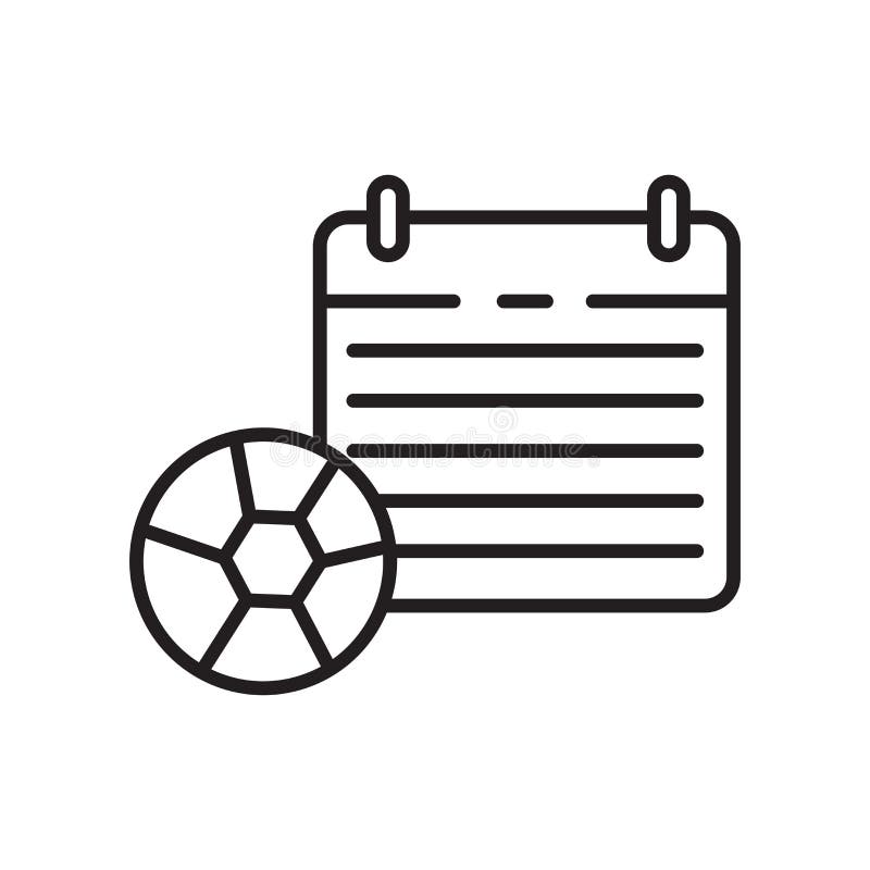 Match Icon Vector Isolated on White Background, Match Sign , Sign and ...