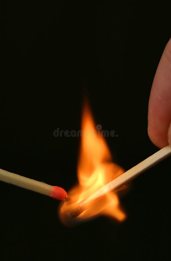Match ignition stock image. Image of spark, explode, burn - 8755