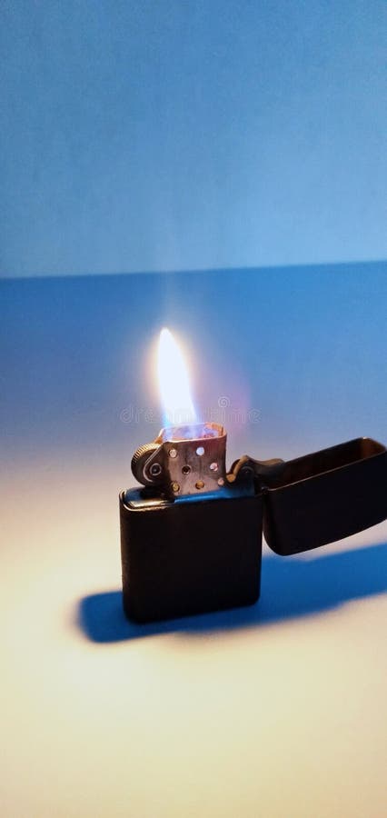 The Match Light that Illuminates the Dark Night Stock Image - Image of ...