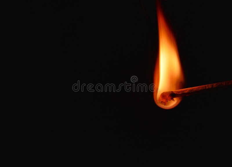 Match light up in the dark stock photo. Image of equipment - 59076450