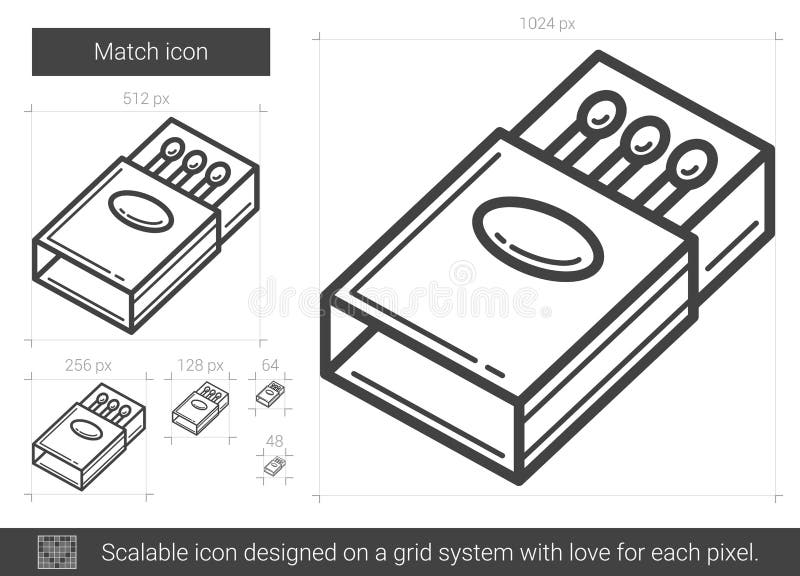 Matchbook Icon Line Drawing Stock Illustrations – 34 Matchbook Icon ...