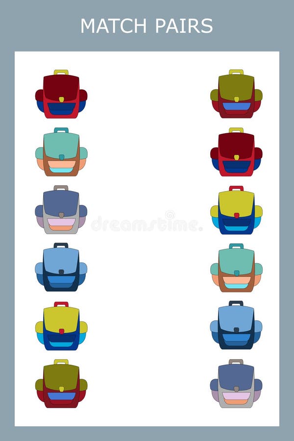 Worksheet vector design stock illustration. Illustration of differences ...