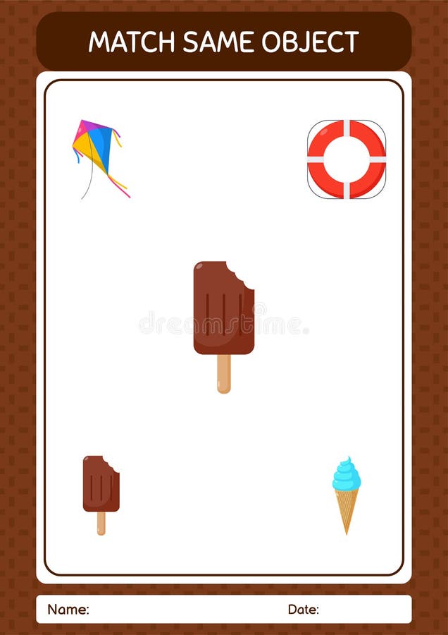 Match Same Object Stock Illustrations – 1,246 Match Same Object Stock ...