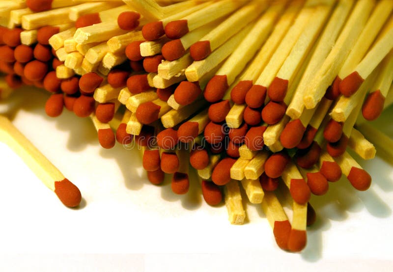Match Sticks stock photo. Image of small, operate, close - 22868866