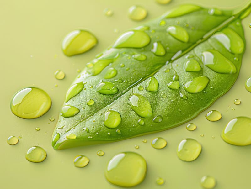 Matcha, Equally Spaced, on a Light Background, Isometric Angle, Macro ...