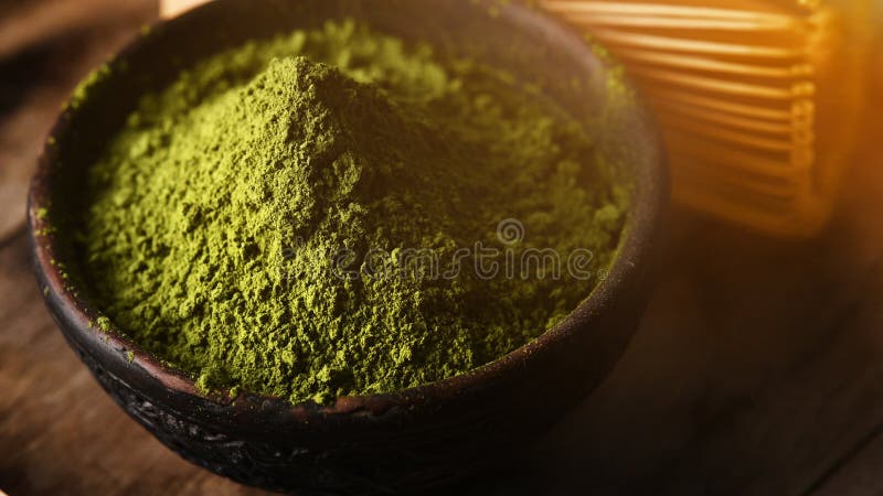 Matcha green tea powder stock photo. Image of traditional - 370818580