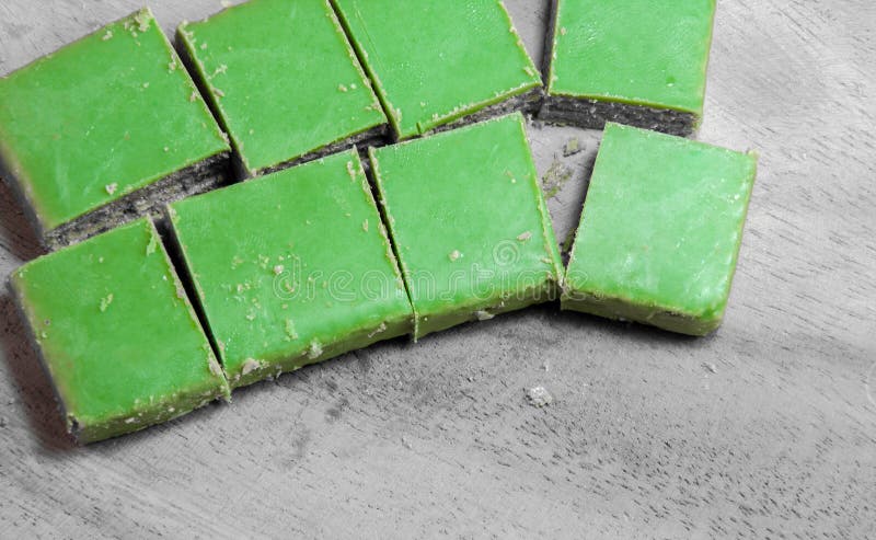 Matcha Green Tea Wafers stock photo. Image of powder - 65297336
