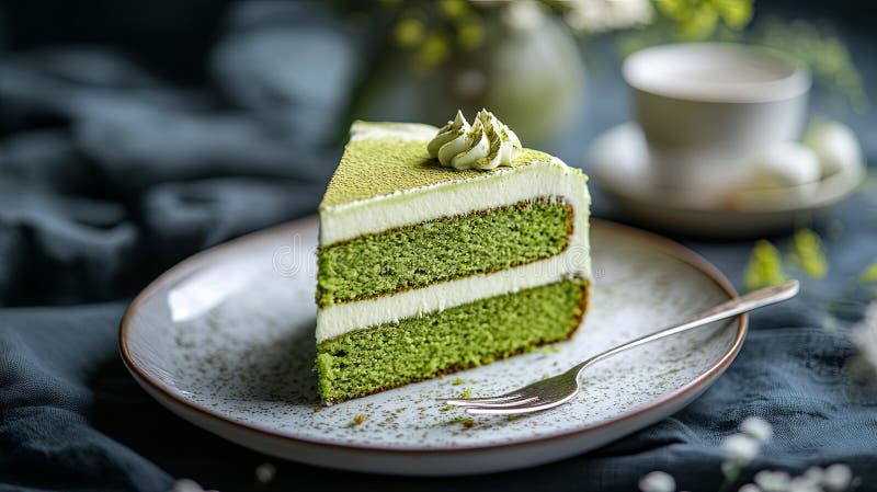 Delicious Matcha Strawberry Layer Cake Plate Stock Photos - Free & Royalty-Free Stock Photos ...
