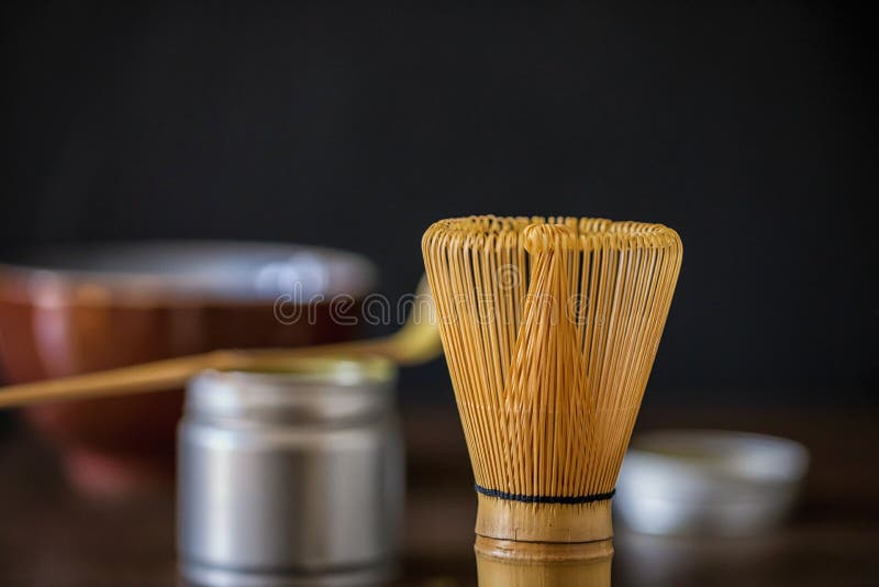 Matcha Powder Tea Set stock photo. Image of material - 118435050