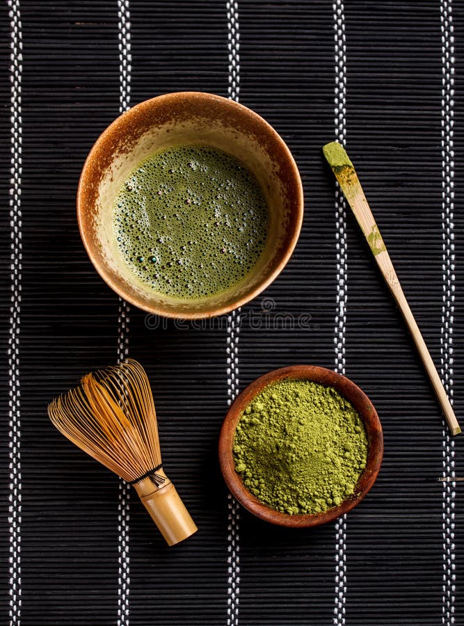 Matcha Tea stock photo. Image of powdered, closeup, beverage - 37230888