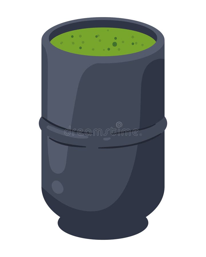 Matcha tea icon stock vector. Illustration of fresh - 289590539