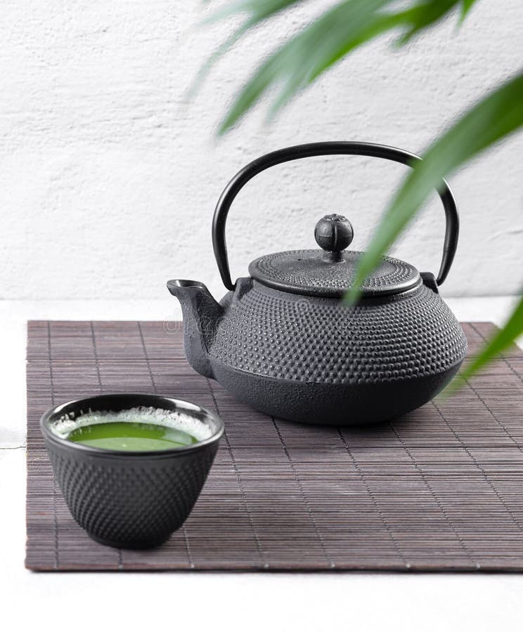 Matcha Tea on Light Background Tea Ceremony. Traditional Japanese Drink ...