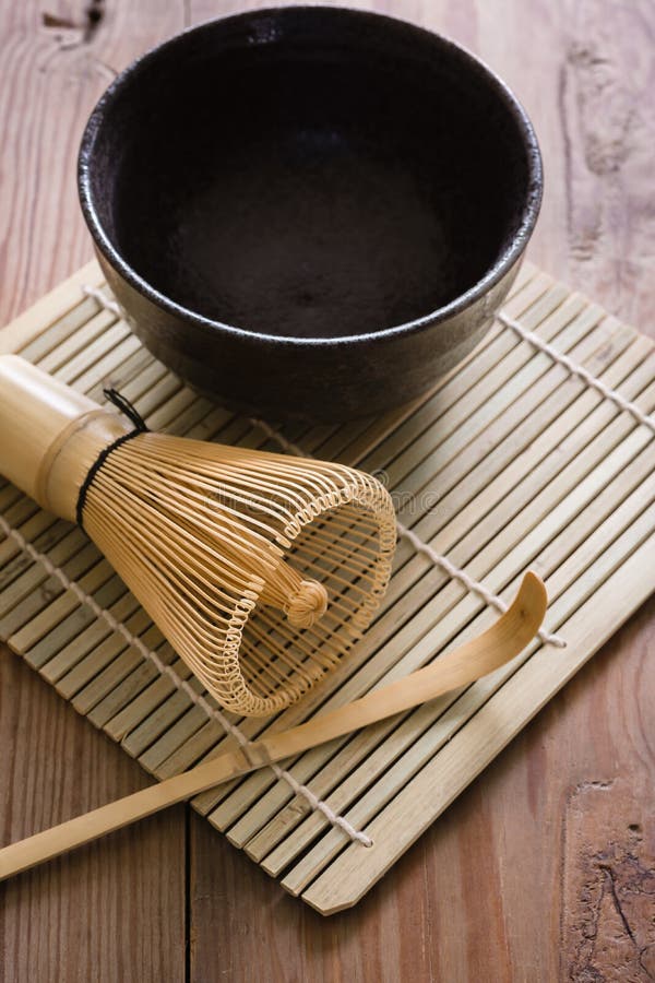 Matcha Tea Set stock image. Image of chanoyu, bowl, japanese - 77005811