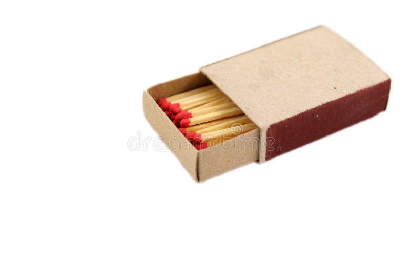 Full Matchbox stock image. Image of lite, matchbox, fire - 237953