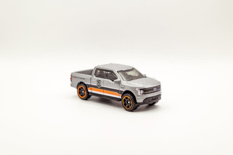 Matchbox 2022 Ford F-150 Lightning 20 from 100 Series 2023 Silver ...