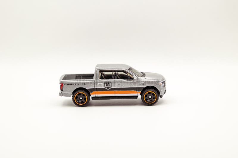 Matchbox 2022 Ford F-150 Lightning 20 from 100 Series 2023 Silver ...