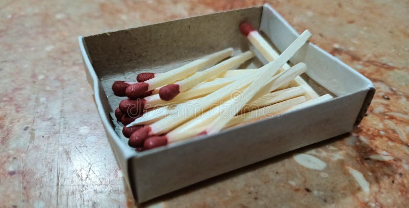 A Matchbox on the Kitchen Tiles Stock Photo - Image of lunch, wood ...
