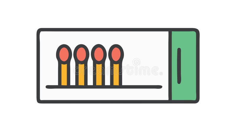 Several Lit Matches Stock Illustrations – 10 Several Lit Matches Stock ...