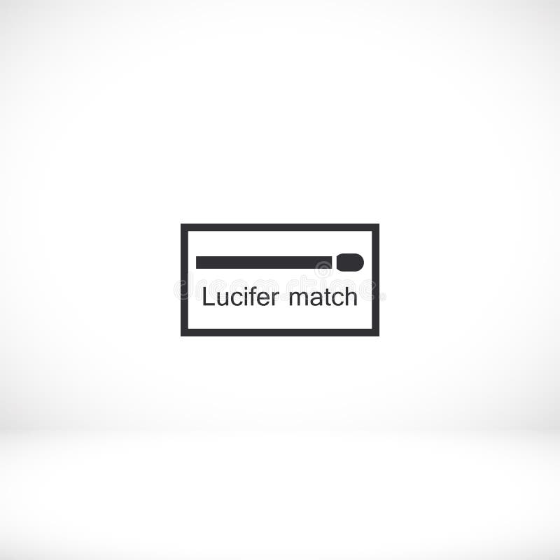 Matchbox. Matches Icon. Boxes in a Flat Style. the Match is Shown on ...
