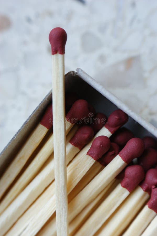 Single match stock image. Image of high, isolated, match - 53582915