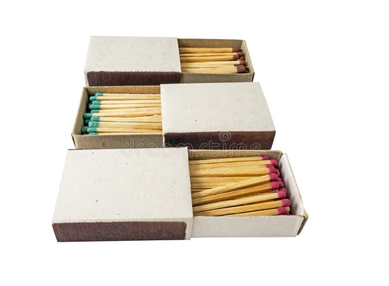 Matches in box stock photo. Image of matchbox, open - 121071134