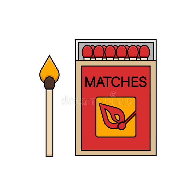 Matchbook Icon Line Drawing Stock Illustrations – 29 Matchbook Icon ...