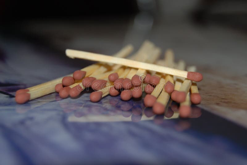 Matches stock image. Image of fire, flame, table, natural - 84576225