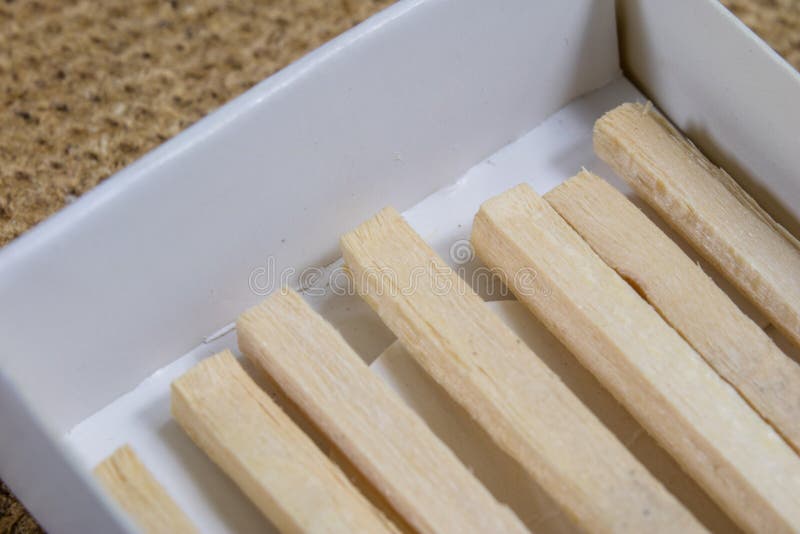 Matches in High Magnification. Accessories for Lighting a Fire a Stock ...