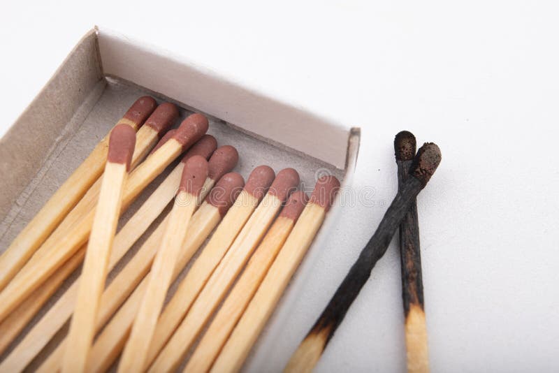 Matches for Lighting a Fire. Accessories in Needed at a Domestic Farm ...