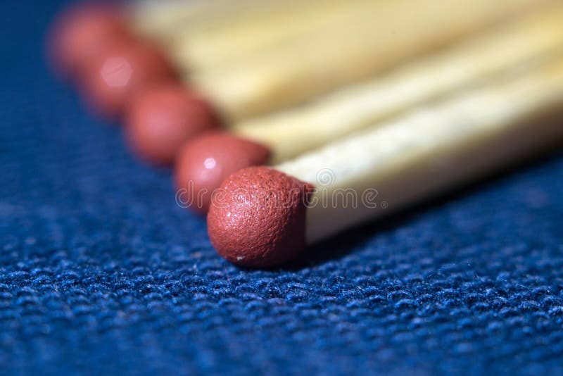 Matches in a row stock photo. Image of fire, wood, safety - 103187966