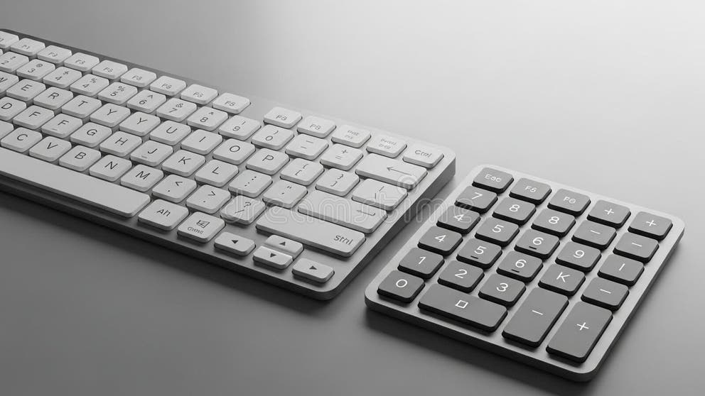 Separate Numeric Keypad Stock Illustrations – 25 Separate Numeric ...