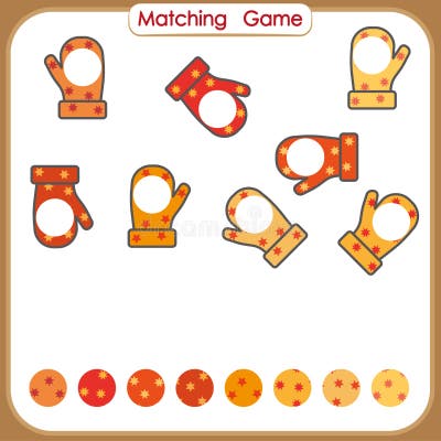 Matching Game, Find Missing Part, Visual Educational Game for Kids ...