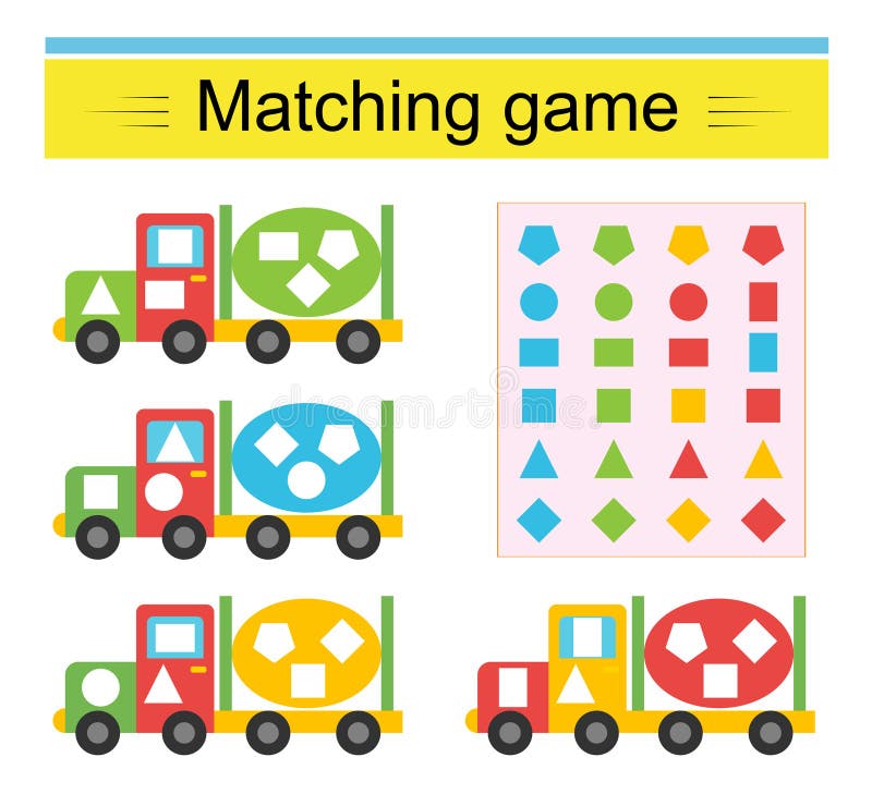 Matching Game. Task for the Development of Attention and Logic ...