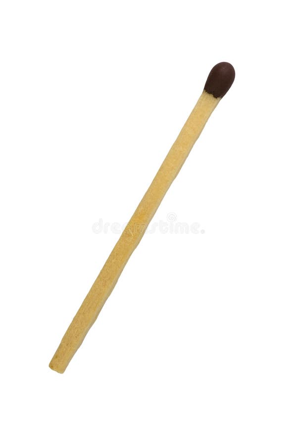 Matchstick stock photo. Image of macro, brown, isolated - 11899436