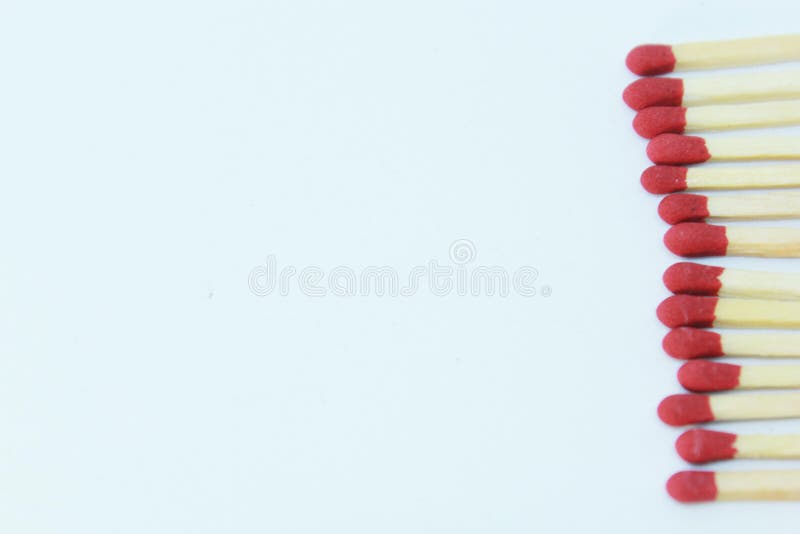 Matchstick White Background Stock Photo - Image of matchstick, wood ...