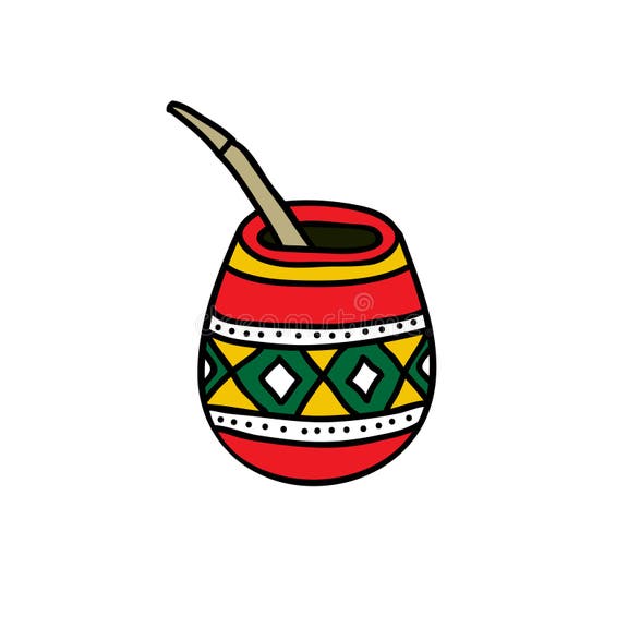 Mate Tea Icon, Vector Illustration Stock Vector - Illustration of ...