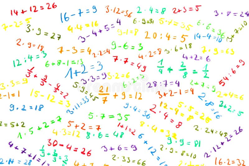 Matemática simples foto de stock. Imagem de aprendizagem - 10756792