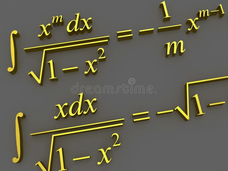 Matematiska formler stock illustrationer. Illustration av undervisning ...