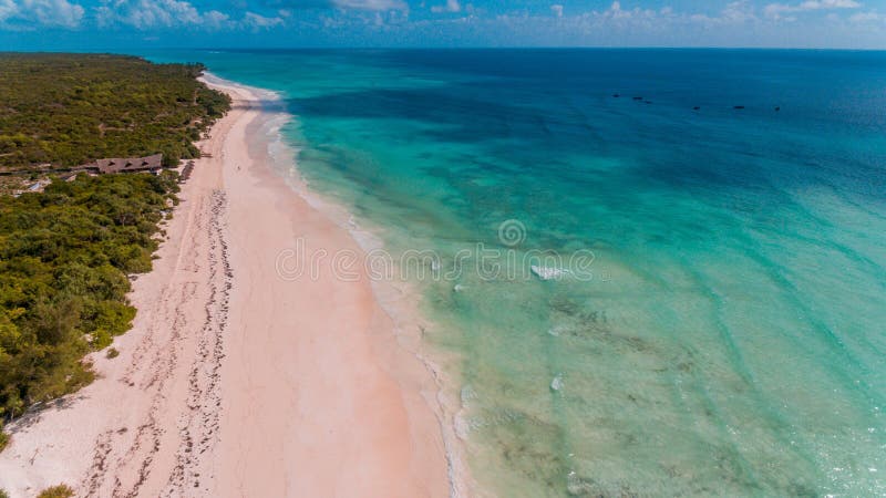 Matemwe Coastline, Zanzibar Stock Photo - Image of matemwe, landscapes ...